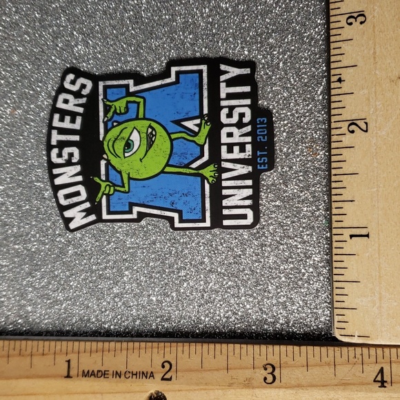 art class | Design | Pixar Monsters Inc Waterproof Sticker Disney ...